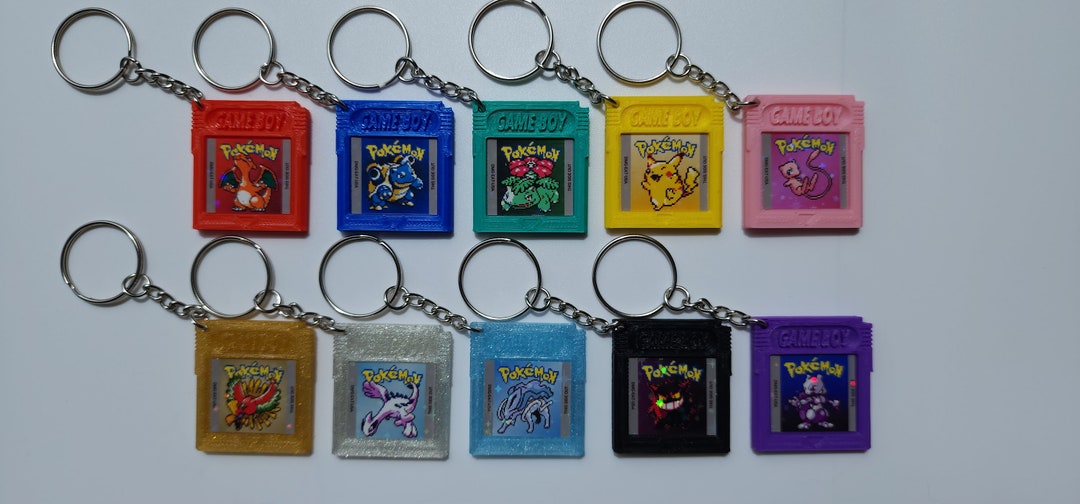 Pixel Art Retro Game Keychain - Etsy