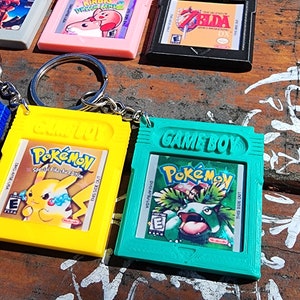 Custom Retro Game Cartridge Keychains - Etsy