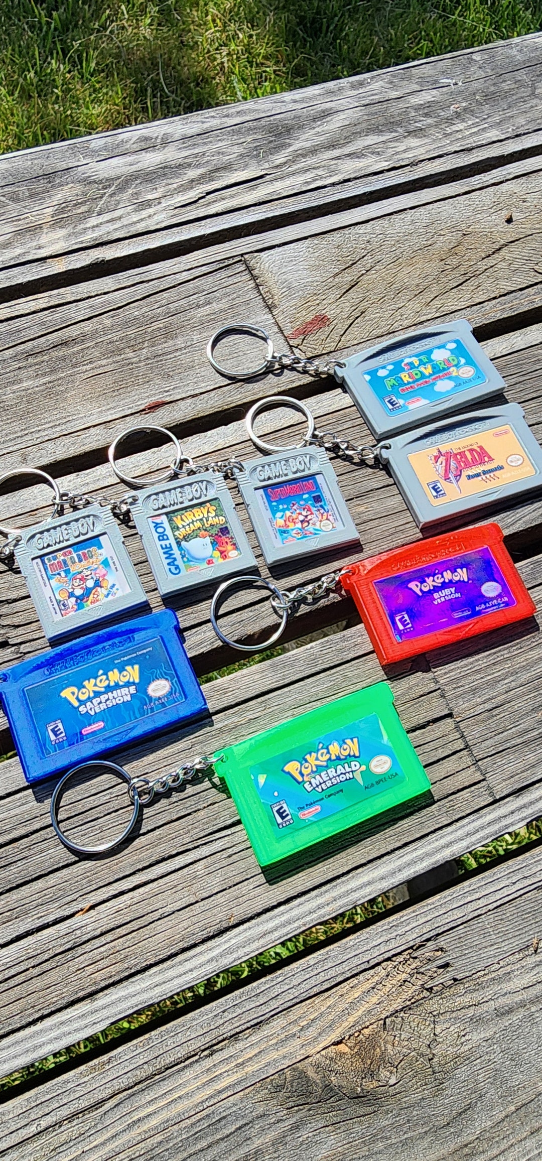 CUSTOM Retro Game Keychains Collectables - Etsy