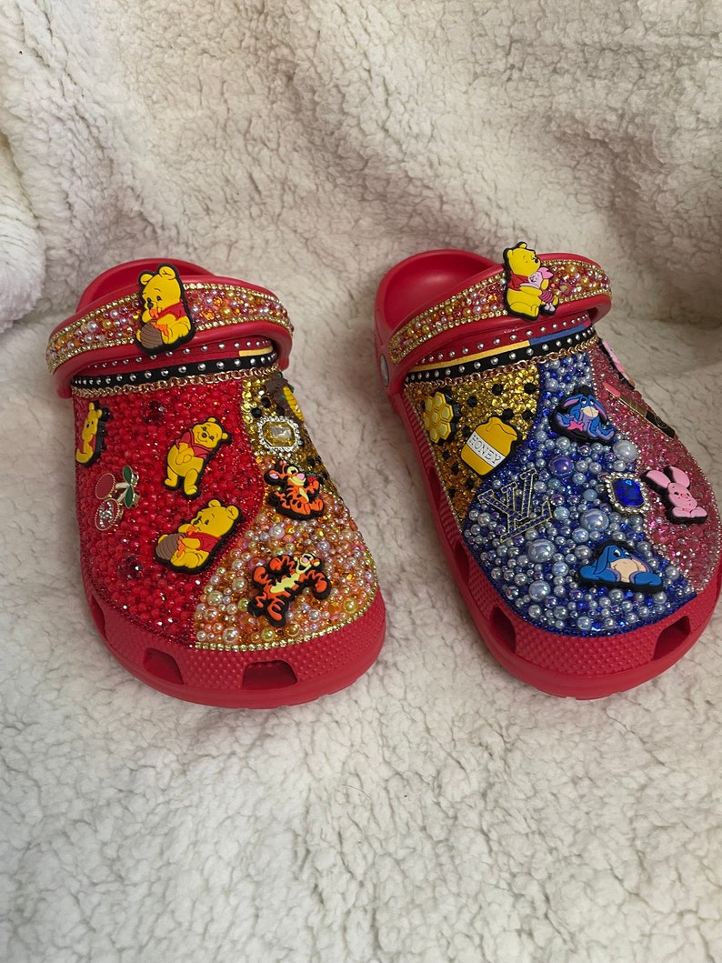Winnie the Pooh Croc - Etsy