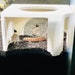 Aquarium Corner Cave Fish Tank Decoration, Axolotl Hide Underground ...