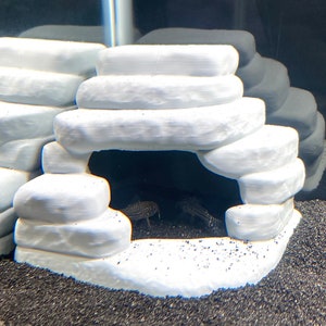 Aquarium Rock Corner Cave, Cichlid Cave, Kuhli Loach Dojo Loach ...