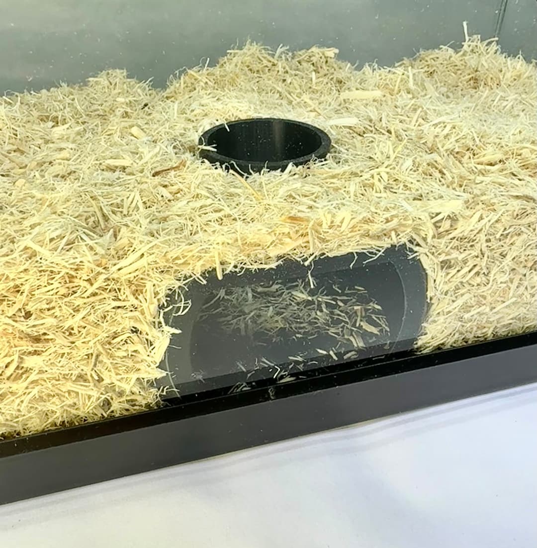 Gecko Snake Underground Cave Reptile Tank Decor Enrichment Accessories ...