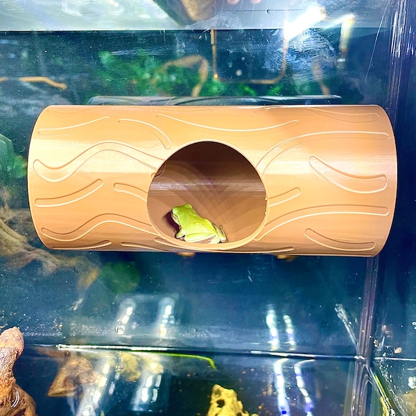 Crested Gecko Log Hide - Etsy