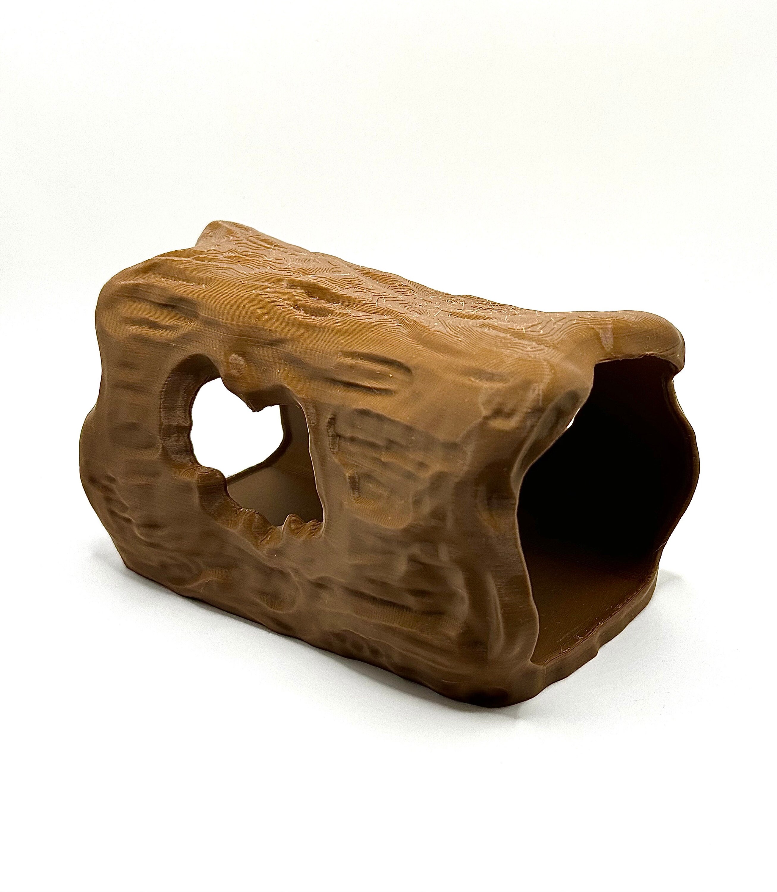 Aquarium Cave Tree Log Fish Tank Aquarium Decor Hide Cichlid Cave Kuhli ...