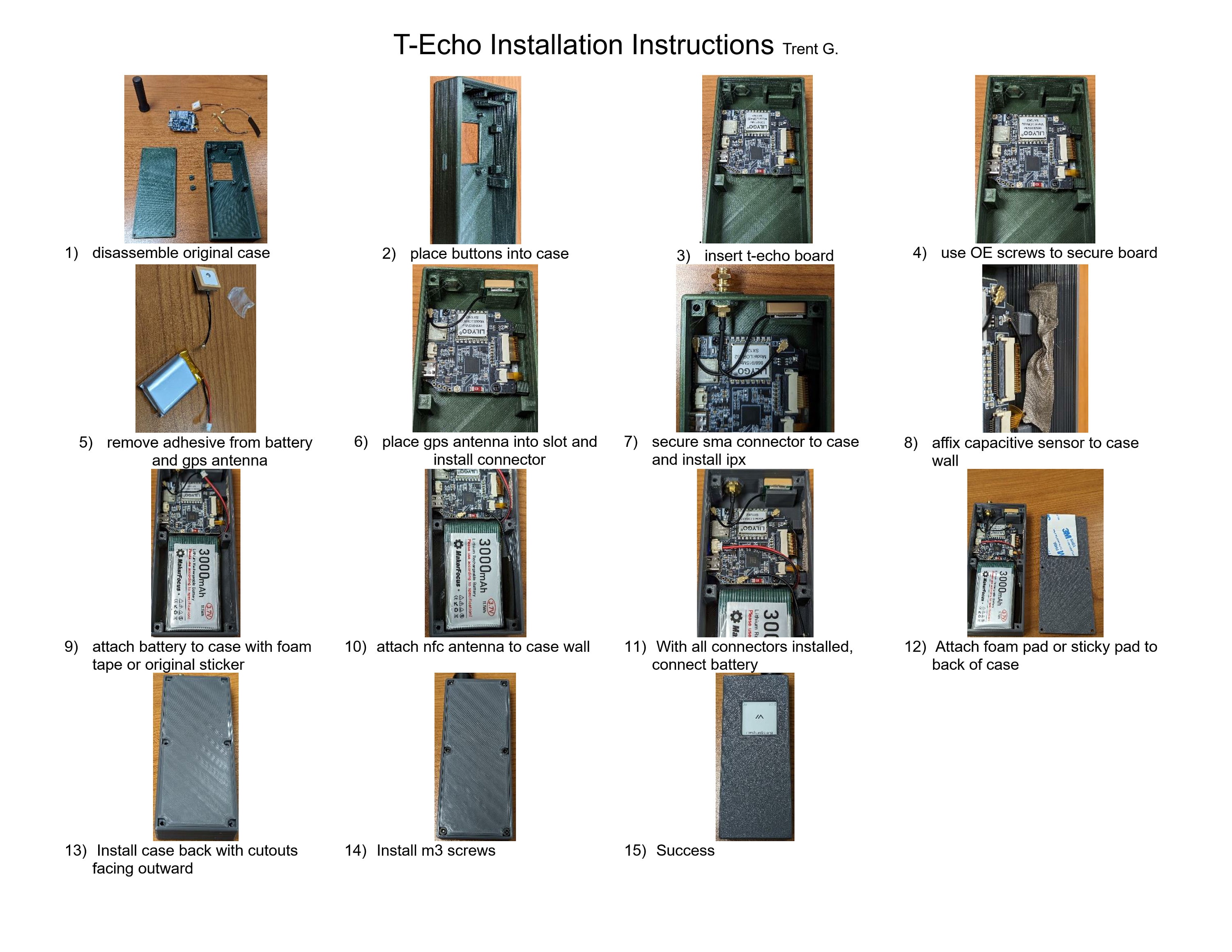 Lilygo T-echo Expanded Case - Etsy
