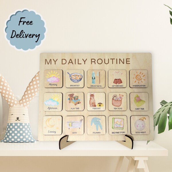 Wooden to Do Chart - Etsy