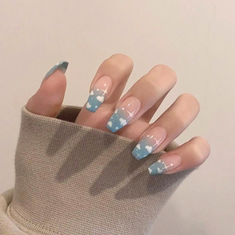 Kawaii Fake Nails - Etsy