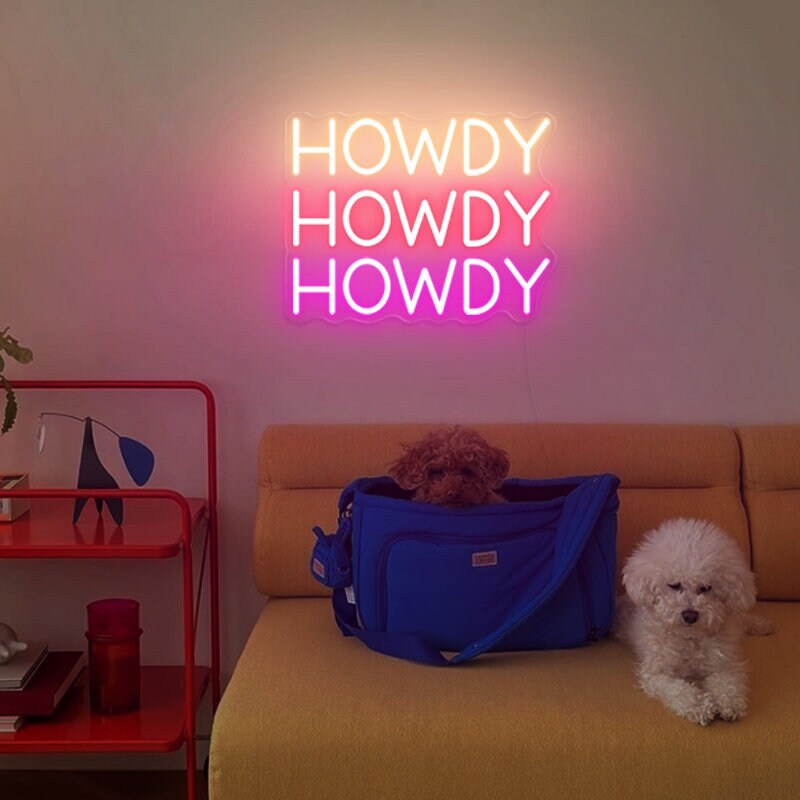 Howdy Sign - Etsy
