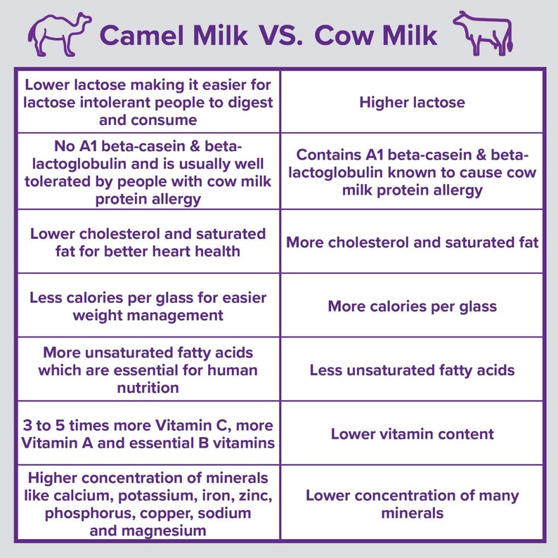Camel Milk Powder Camelicious 160g Box 8packets X 20g Each Non-gmo ...