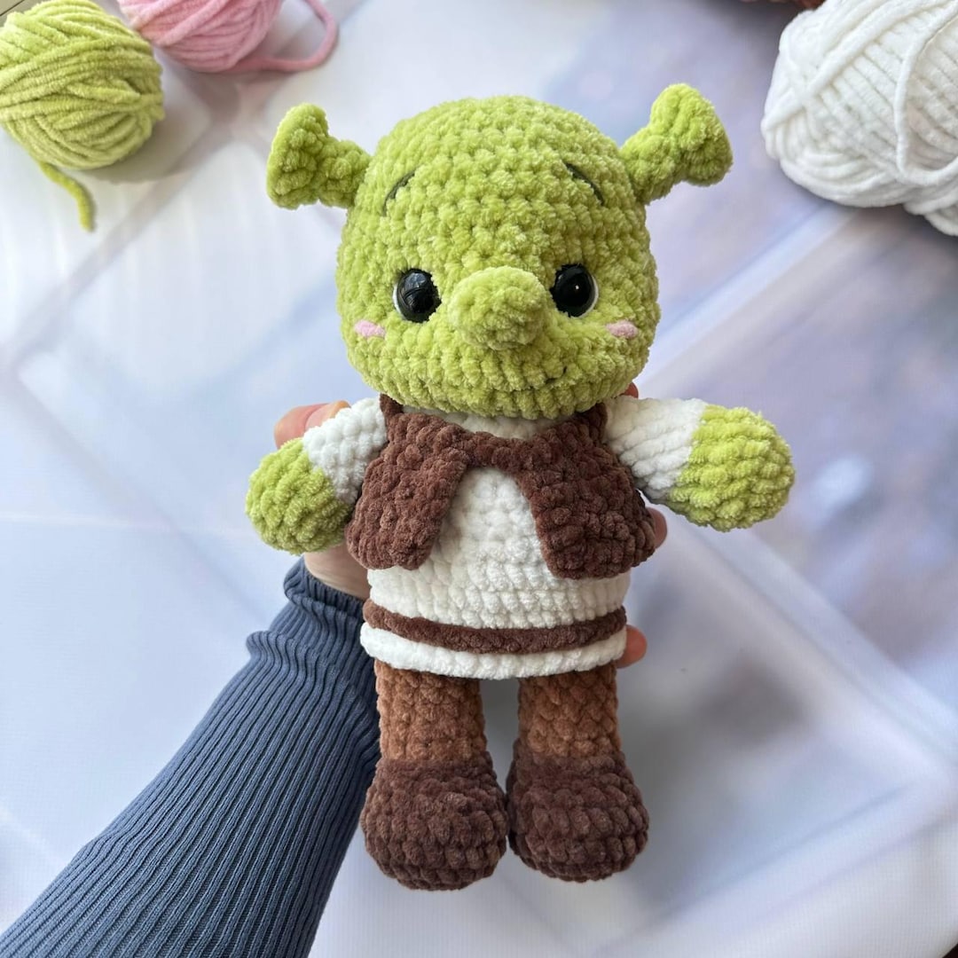 Green Ogre Amigurumi Crochet Pattern – Easy DIY Plush Toy PDF - Etsy