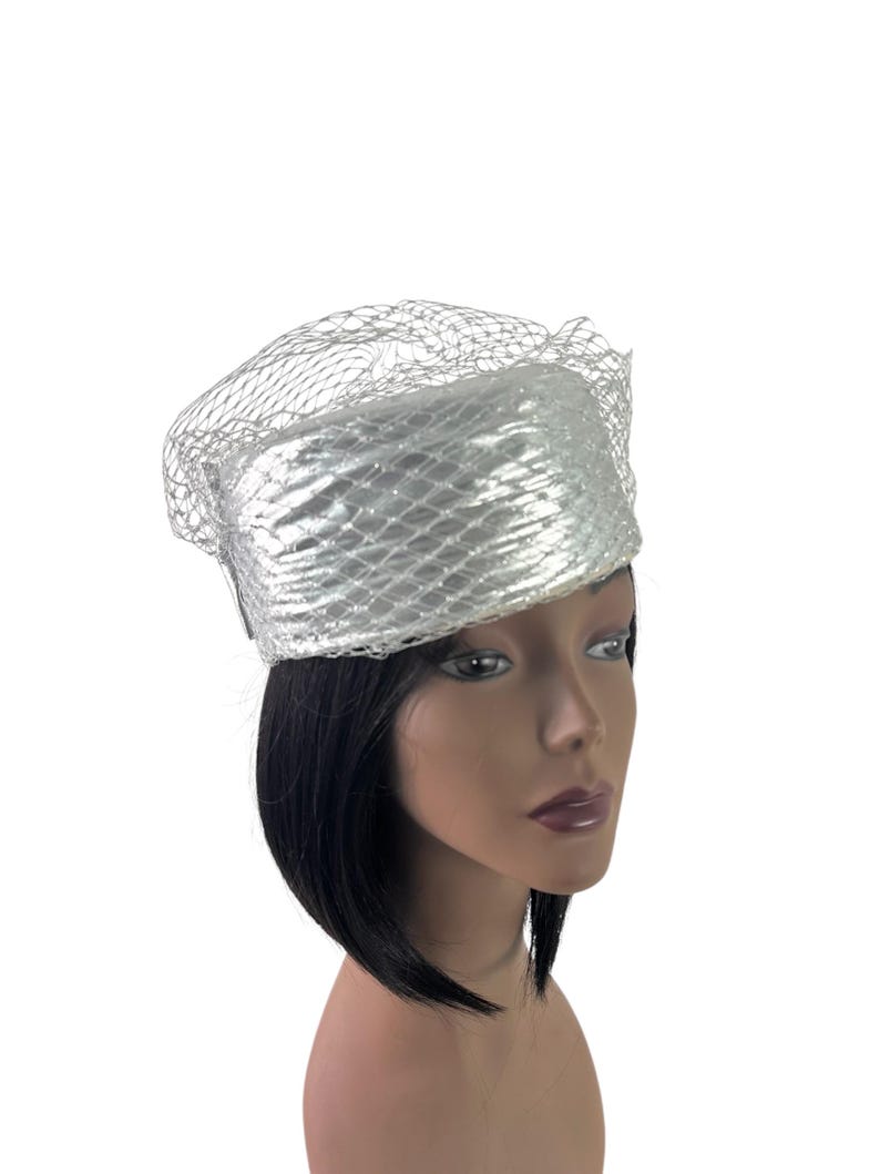 Satin Pill Box. Church Hat: Wedding, Tea Party Occasion. Ladies Hats - Etsy