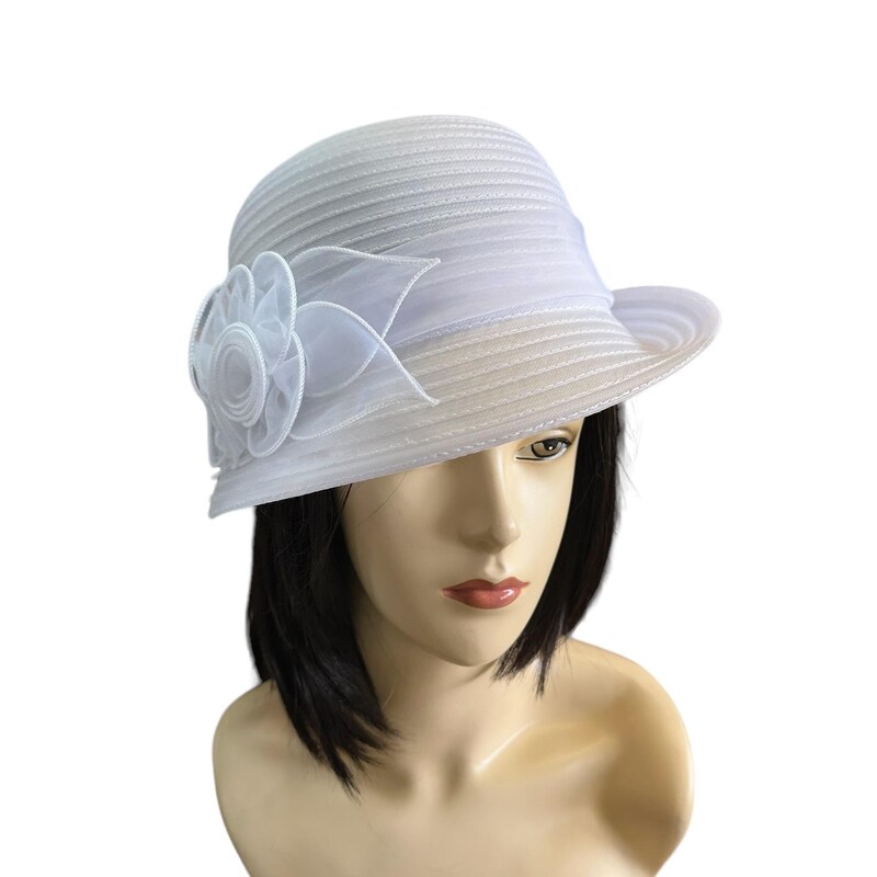 Ladies White Hat - Etsy