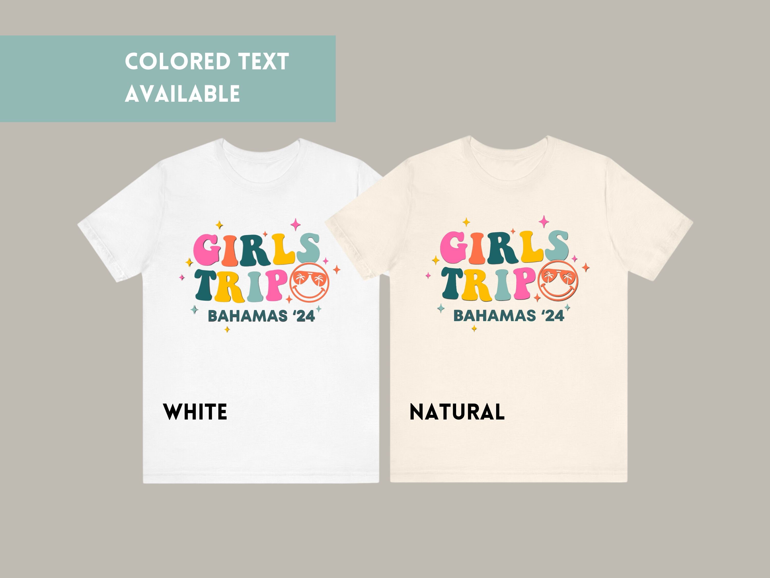 Custom Girls Trip Shirt 2024, Personalized Girls Getaway, Besties ...