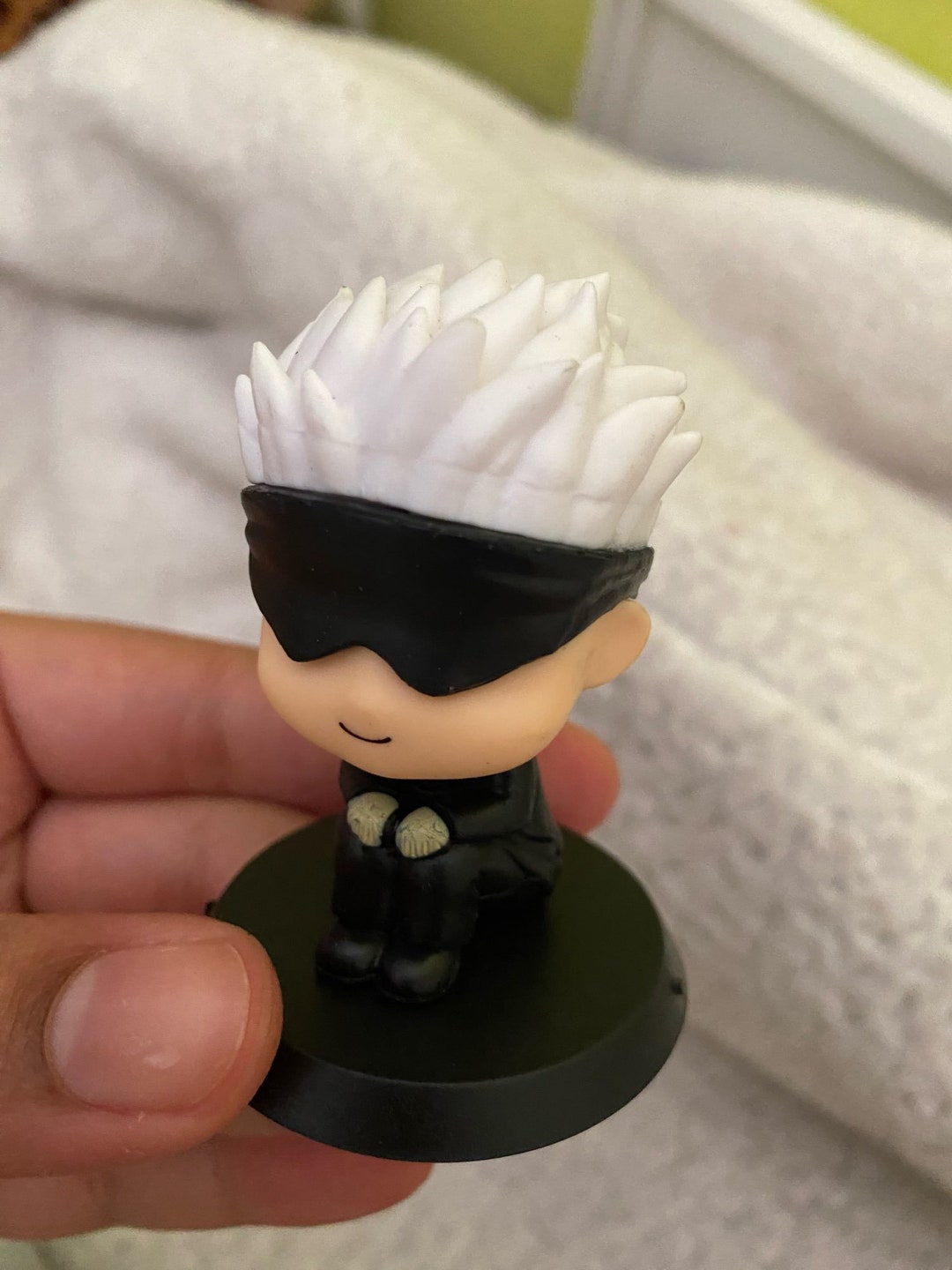 Satoru Gojo Mini Figure, Adorable Collectible Character Figurine From ...