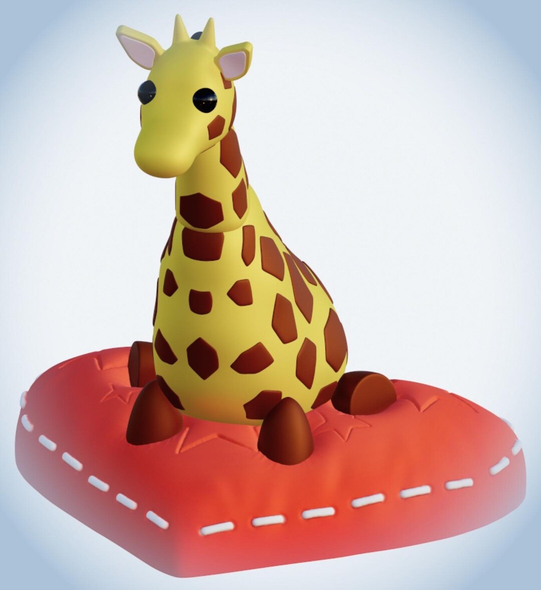 Adopt Me Inspired Giraffe Stl 3D Printer File (2 Versions Included ...
