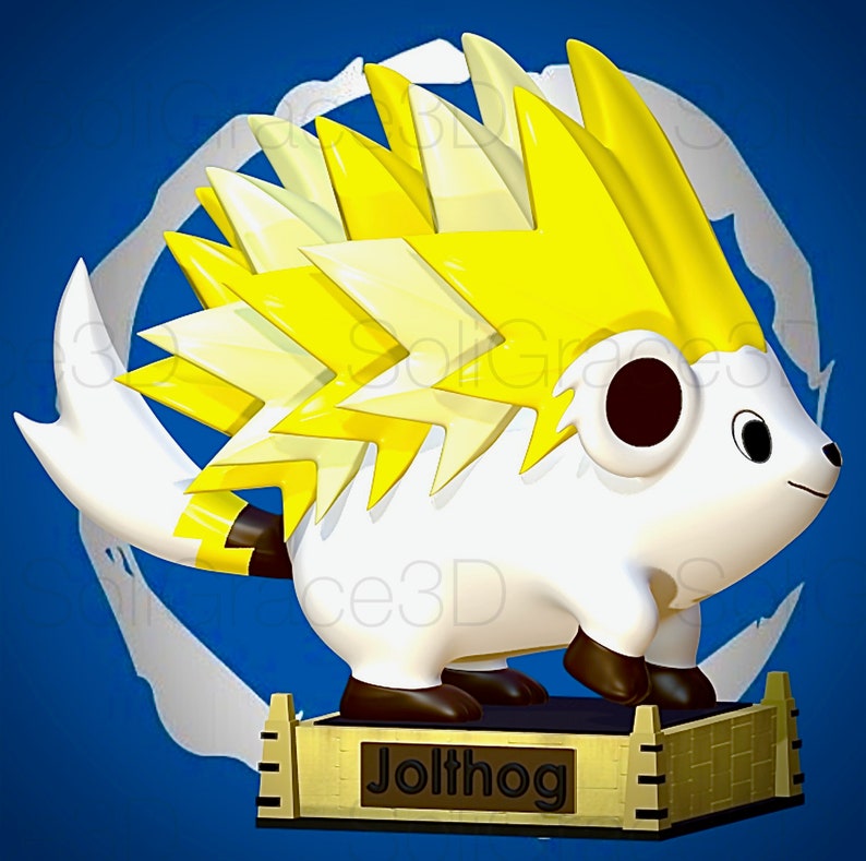Jolthog Stl File 3d Print Palworld - Etsy