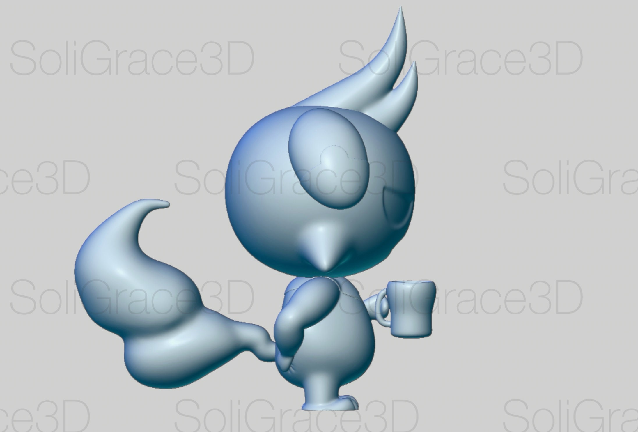 Depresso Coffee Stl File 3d Print Palworld - Etsy