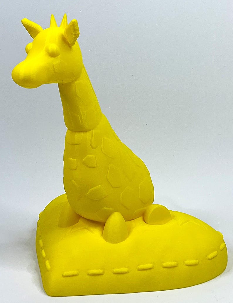 Adopt Me Inspired Giraffe Stl 3D Printer File (2 Versions Included ...