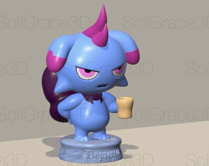 Depresso Coffee Stl File 3d Print Palworld - Etsy