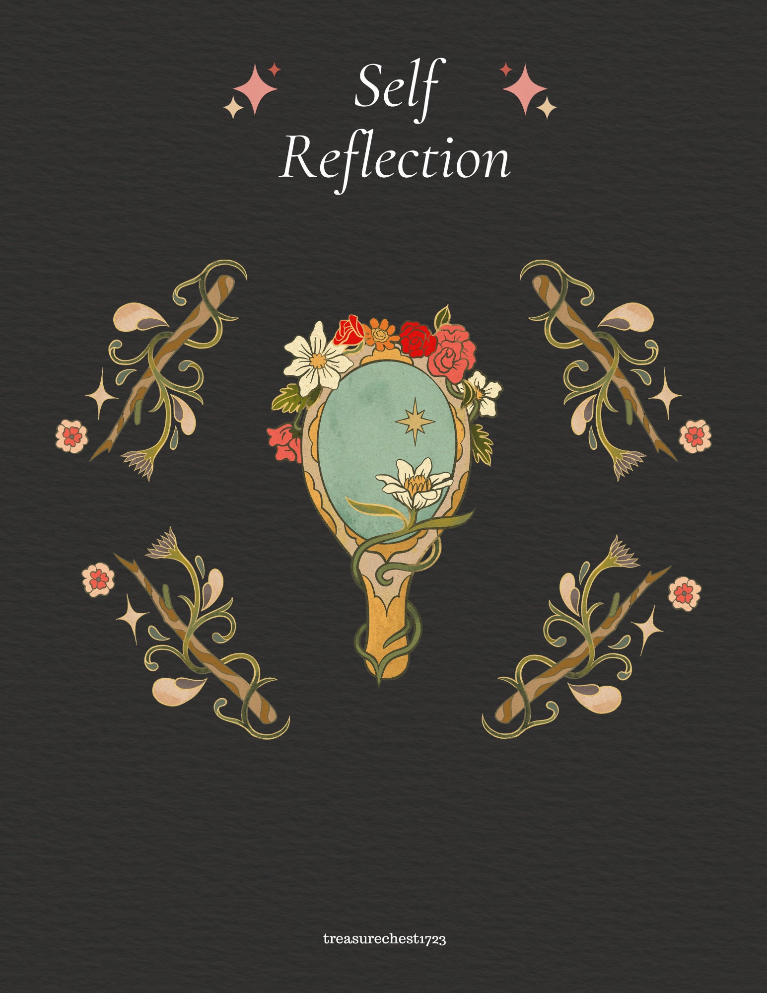 Self-reflection Journal Template for Personal Growth Printable ...