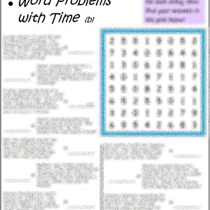Telling Time word Problems, Grade 5 Math - Etsy