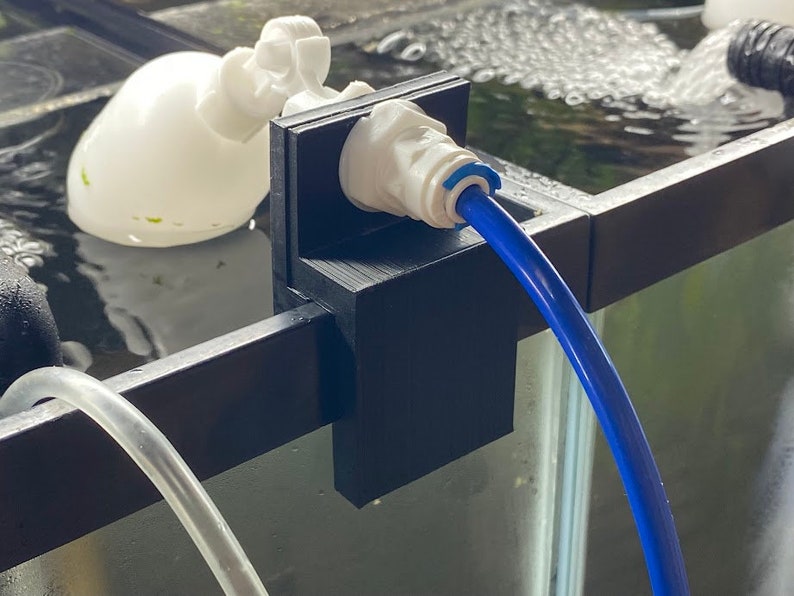 Aquarium Float Valve Mount and Full Kit for 1/4" | Sturdy Mount for ...