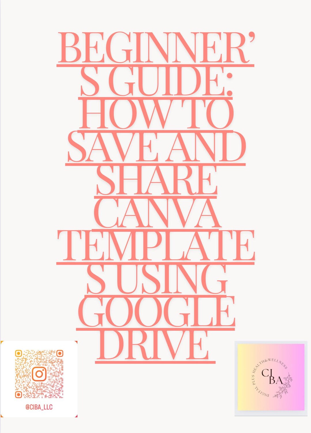 Beginner’s Guide: Transforming Canva Templates & Mastering Google Drive ...