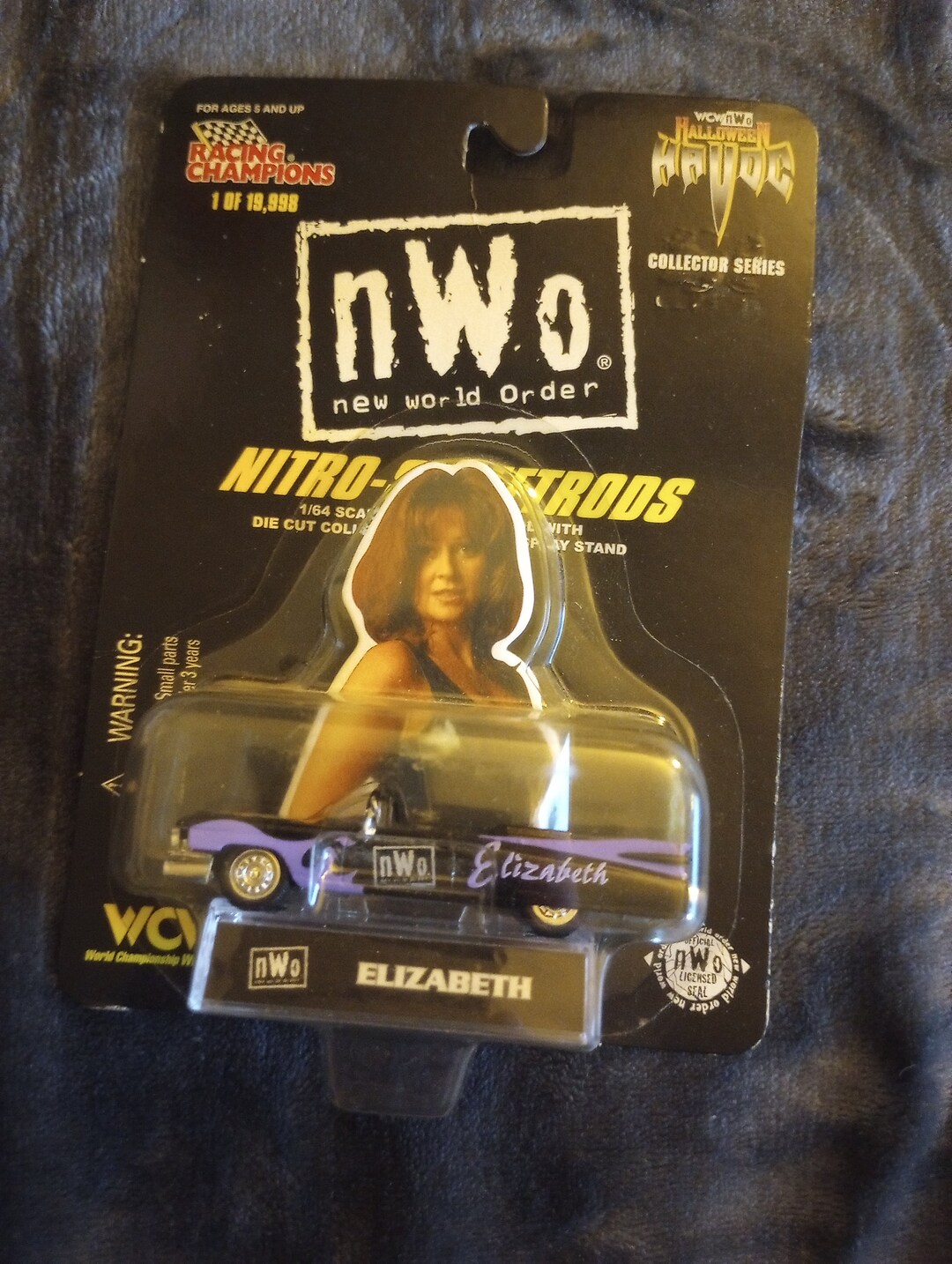 WWE WWF WCW Nwo Miss Elizabeth Racing Champions 1998 in Package - Etsy