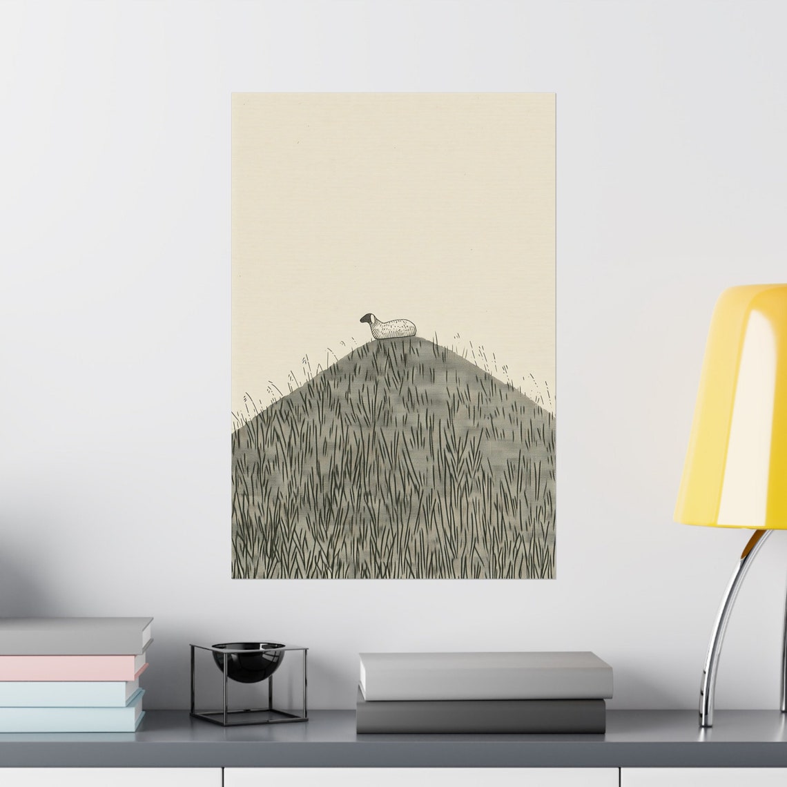 Psalm 23 | He Lets Me Rest in Green Meadows | Bible Drawing | Jesus Art ...