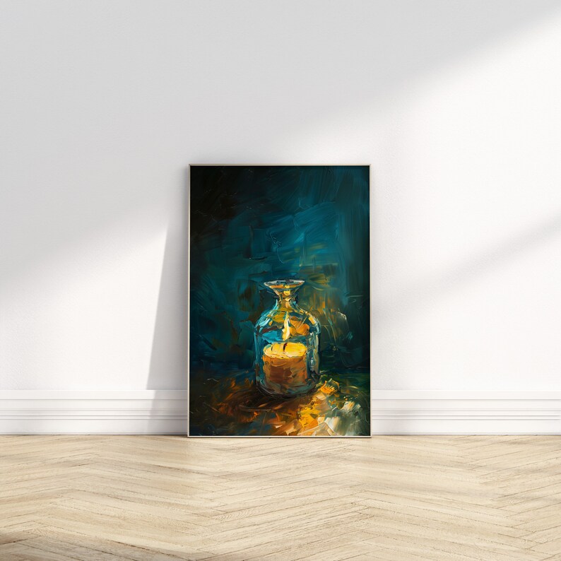 Light of the Earth | Luke 8 | Bible Oil Painting Art | Jesus Art | Lamp ...