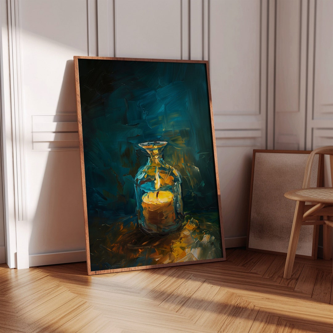 Light of the Earth | Luke 8 | Bible Oil Painting Art | Jesus Art | Lamp ...