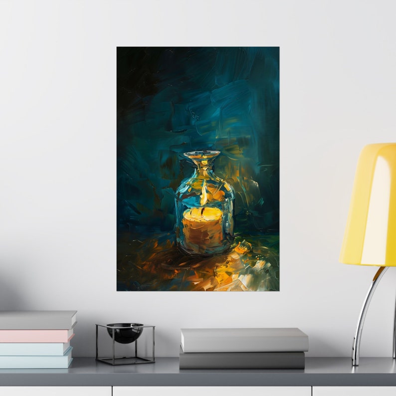 Light of the Earth | Luke 8 | Bible Oil Painting Art | Jesus Art | Lamp ...