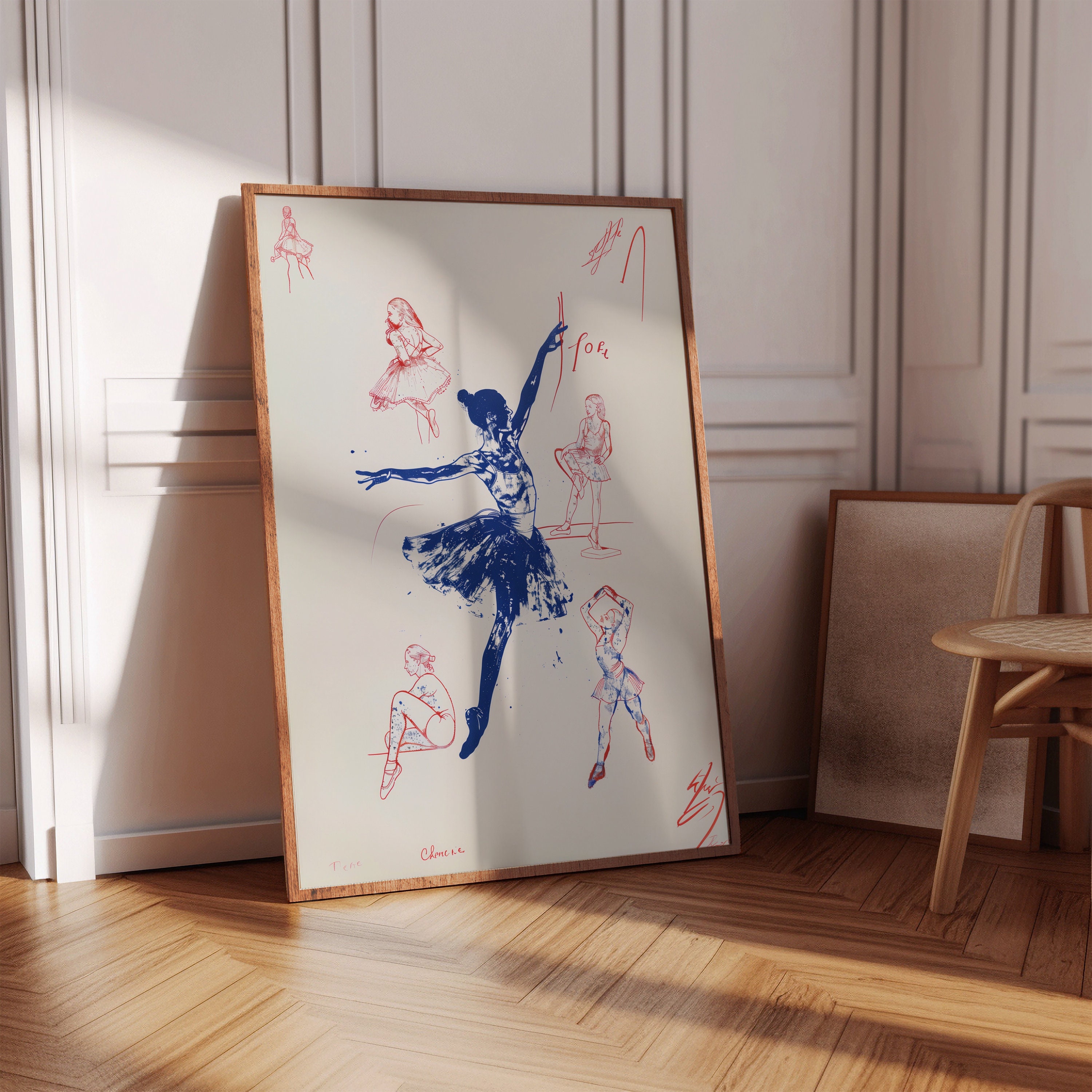 French Ballet Wall Art | Ballet Wall Art | Exhibition Art | Aesthetic ...