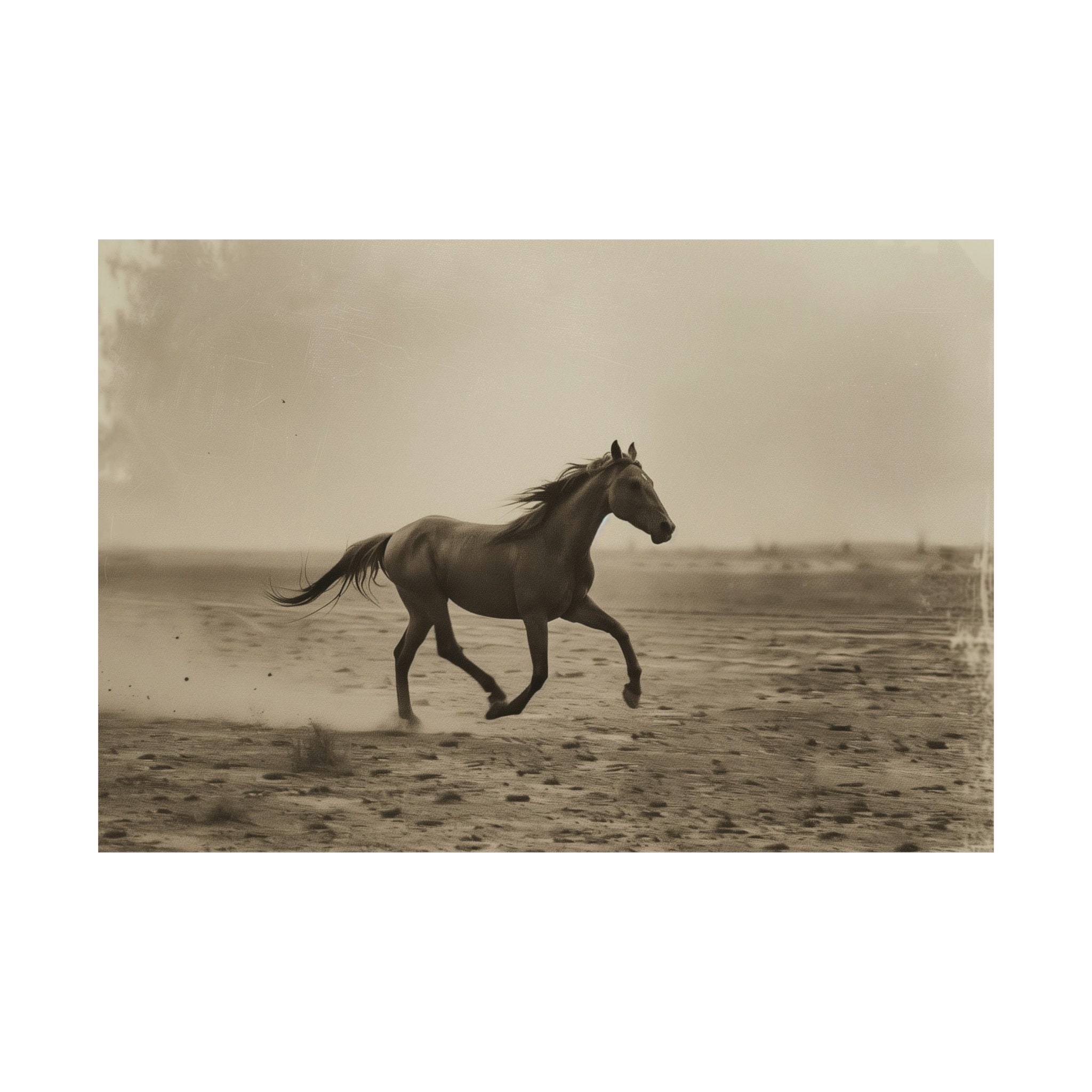 Large Western Wall Art | Vintage Wall Art | Horse Wall Art | Vintage ...
