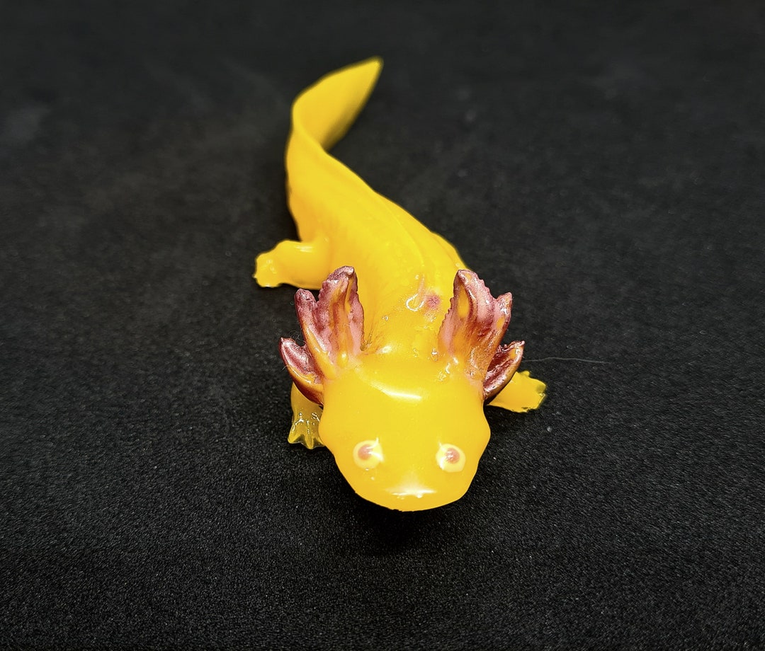 Albie the Albino Resin Axolotl - Etsy