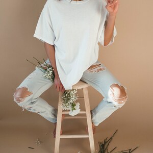 Wildflower Shirt Oversized Flowers Tshirt Boho Flowers Shirt Flower ...