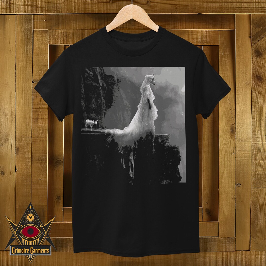 Bride of the Baphomet T-shirt | Occult | Dark Aesthetic Fashion | Goth ...