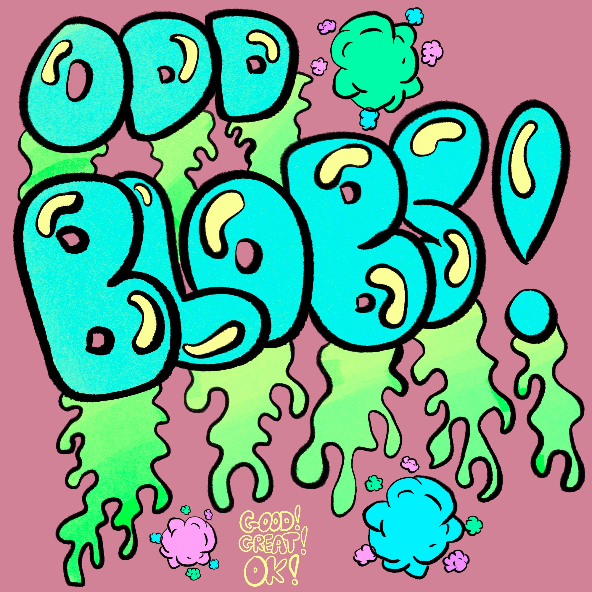 Odd Blobs Squishy Silicone Rubber Keshi Designer Toys - Wave 1 - Etsy