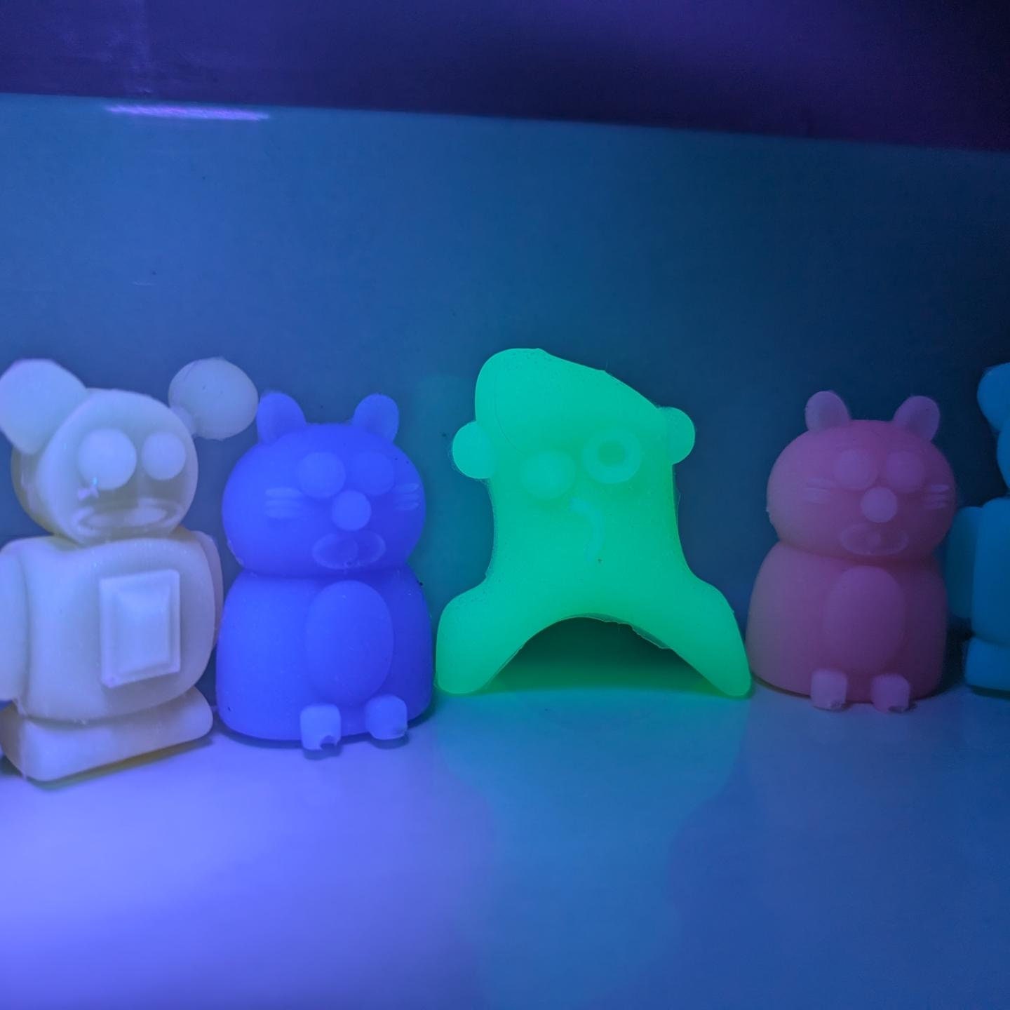 Odd Blobs Squishy Silicone Rubber Keshi Designer Toys - Wave 1 - Etsy