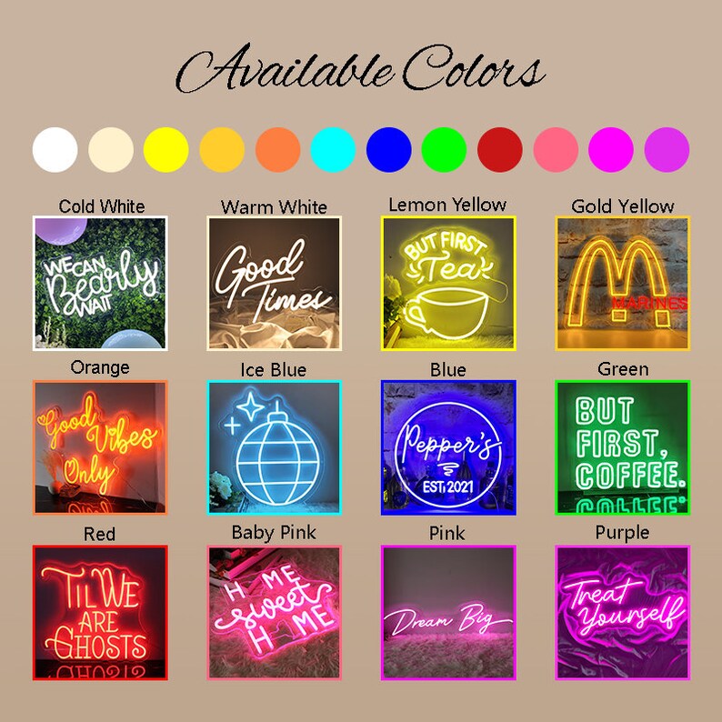 Sunrise Mountain LED Neon Sign: Nature Lover Wall Decor - Etsy