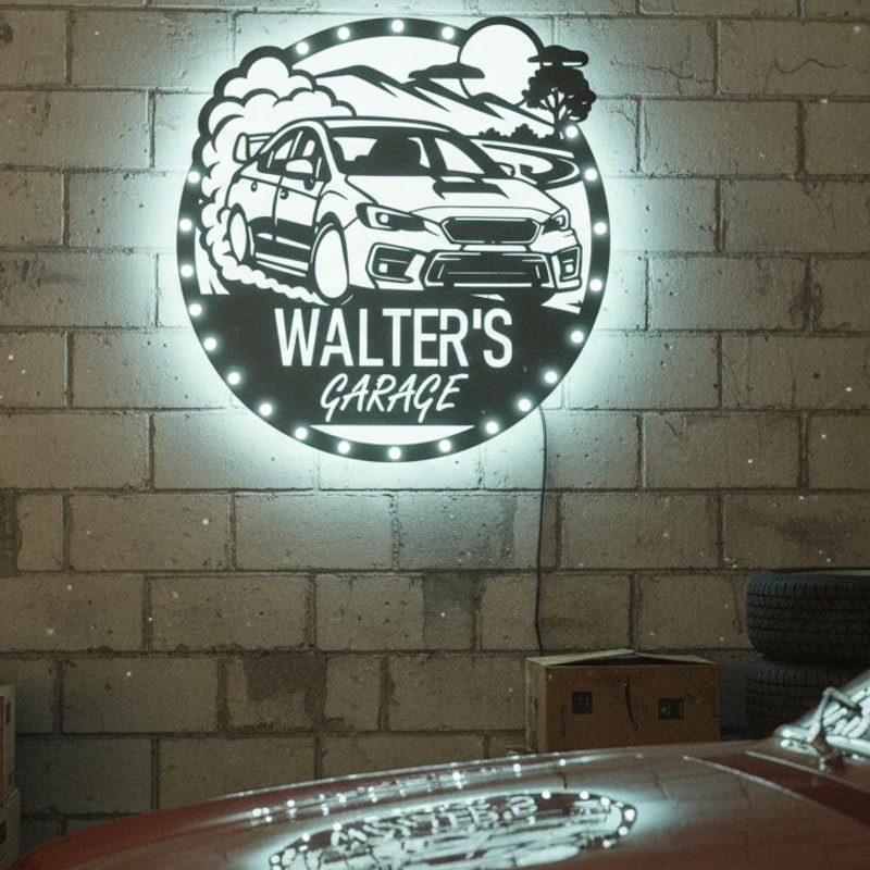 Sti Garage Sign - Etsy