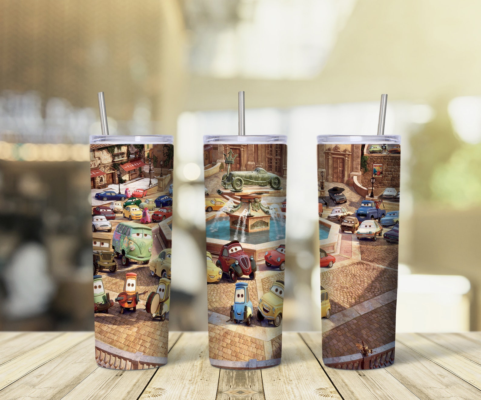 Cars Tumbler PNG, 20 Oz Skinny Sublimation Designs, Cars Tumbler Wrap ...