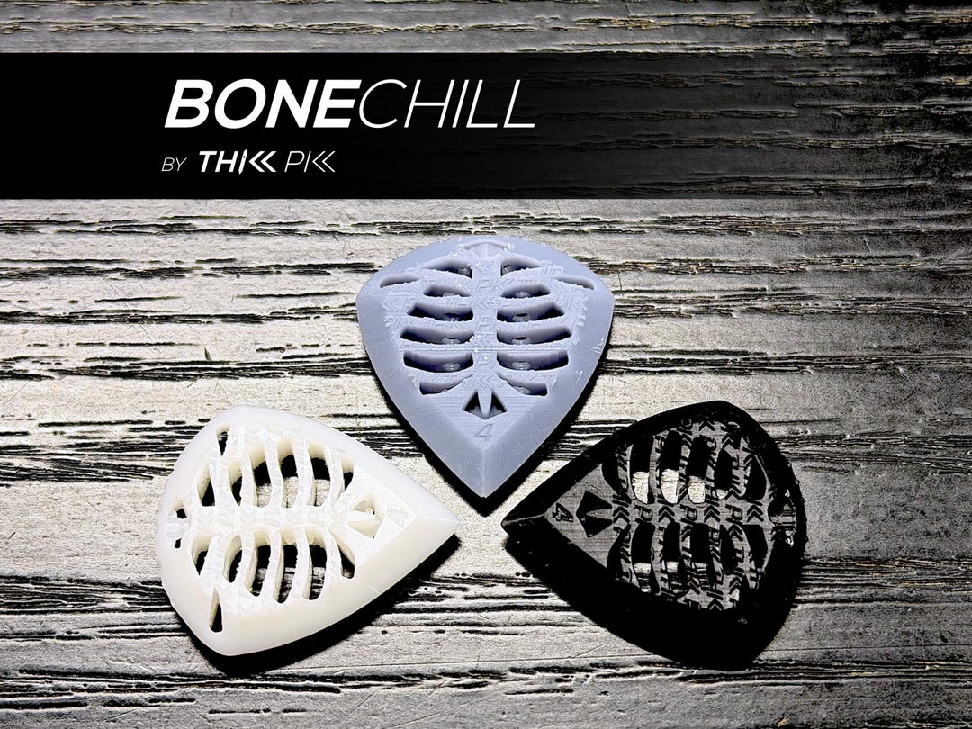 Skeleton Guitar Pick – Thick and Fast With High Grip and Accuracy ...