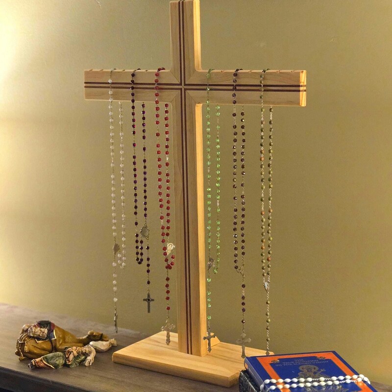 Rosary Display - Etsy