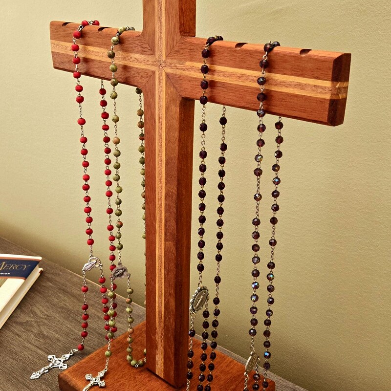 Rosary Display - Etsy