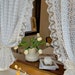 Lace Curtain, French Style One Panel Window Decor Curtain for Cafe ...