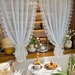 Lace Curtain, French Style One Panel Window Decor Curtain for Cafe ...