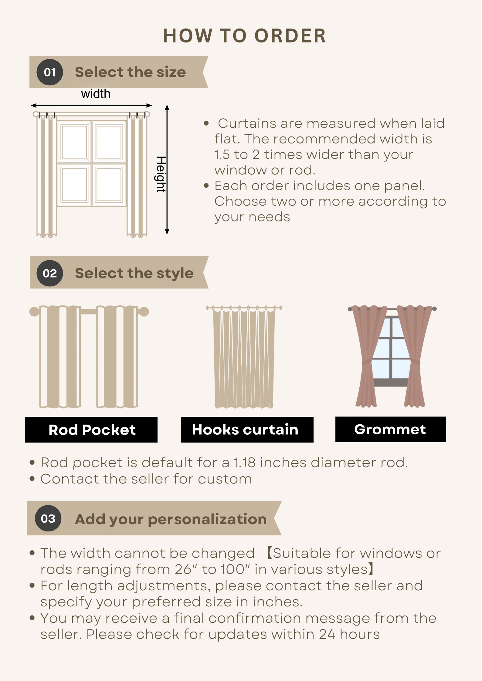 Lace Curtain, French Style One Panel Window Decor Curtain for Cafe ...