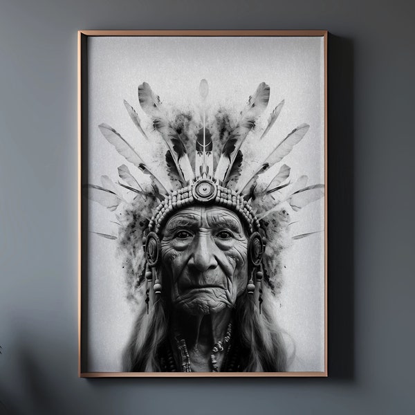 Tribal Poster - Etsy